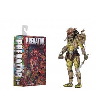 Predator: Ultimate Elder Golden Angel Predator Action Figure - Visiontoys