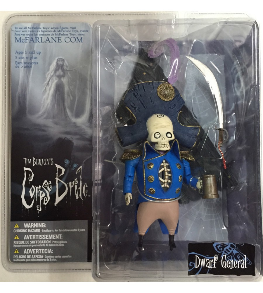 Tim Burton's Corpse Bride: Dwarf General Action Figure - Visiontoys