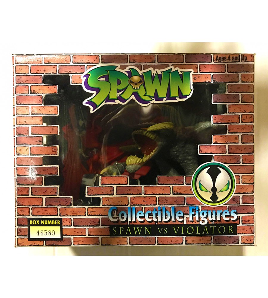 Spawn: 90's Spawn vs. Violator Collectible PVC Figure Set - Visiontoys