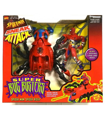 Spider-Man: Super Bug Busters Spiderman with Spider Rider - Visiontoys