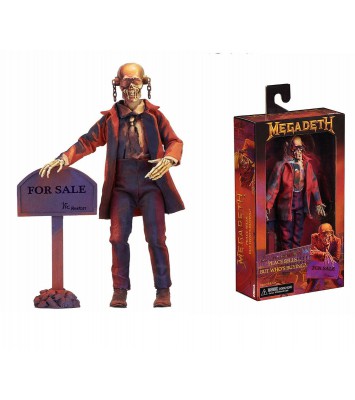 Megadeth: Vic Rattlehead Retro Style Clothed Action Figure - Visiontoys