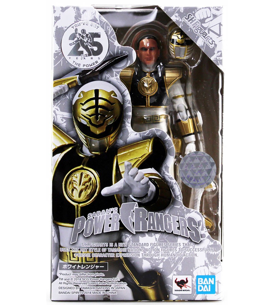 Power Rangers: S.H. Figuarts White Ranger - Visiontoys