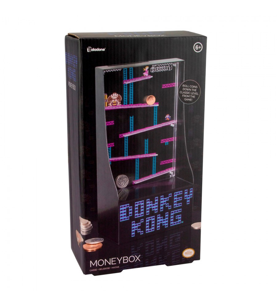 Nintendo: Donkey Kong Retro Arcade Money Bank Spaarpot - Visiontoys