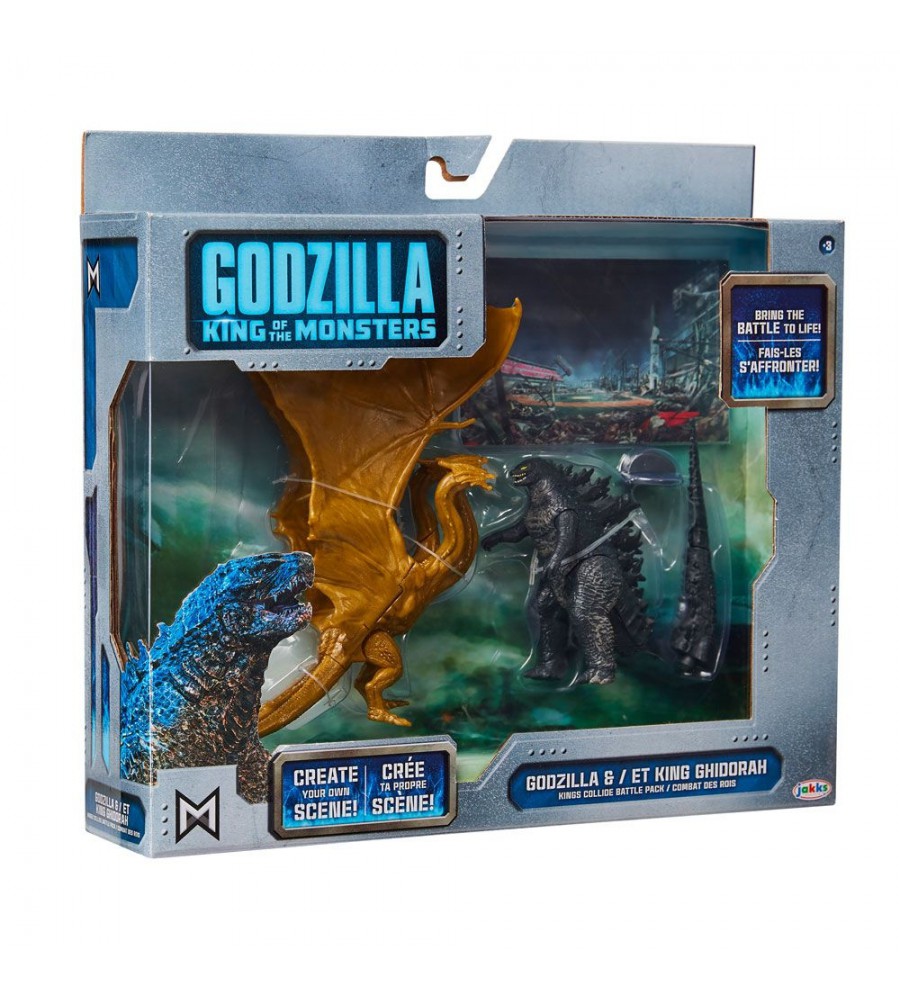 Godzilla 2019: Godzilla & King Ghidorah Scene Pack - Visiontoys