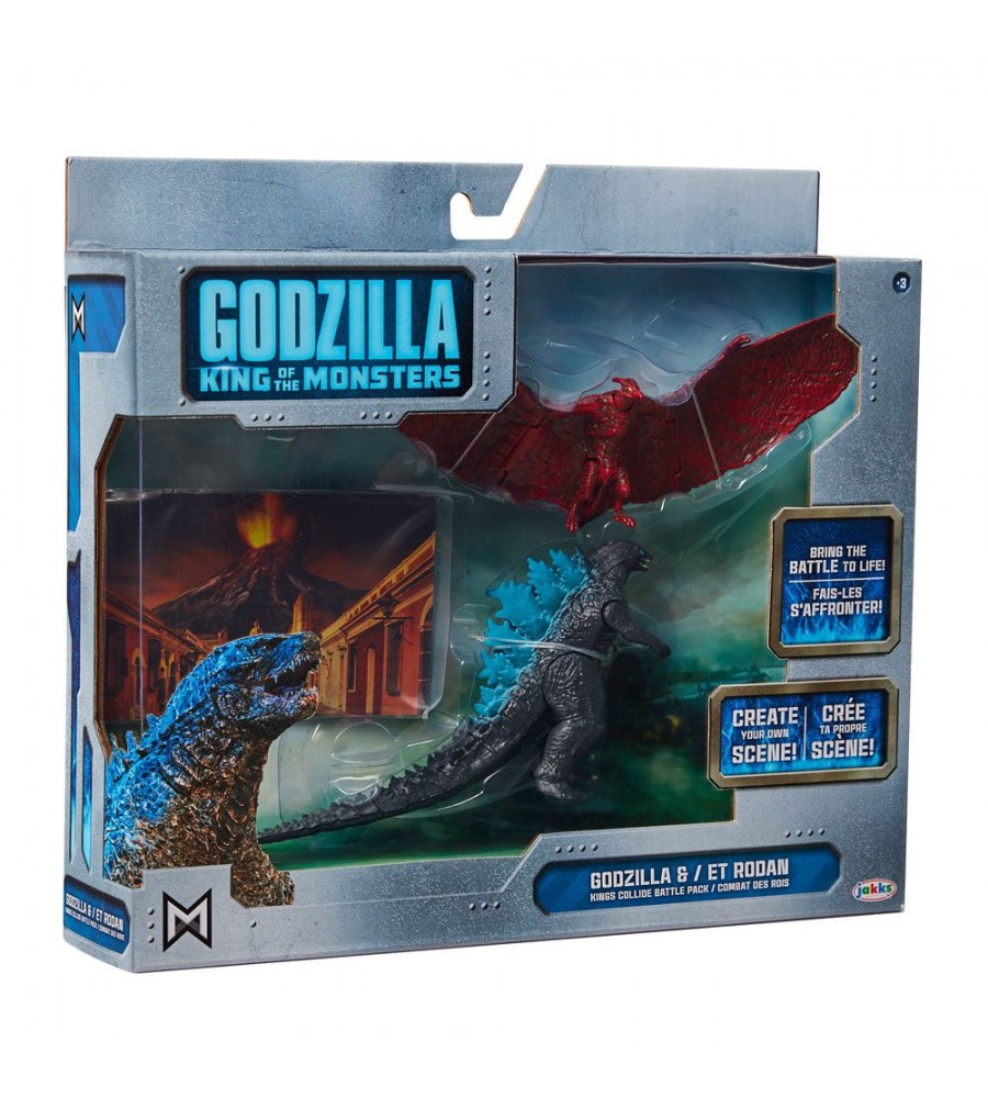 Godzilla 2019: Godzilla & Rodan Scene Pack - Visiontoys