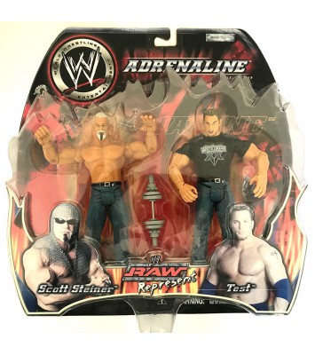 WWE Adrenaline: Scott Steiner & Test action figure 2-pack. - Visiontoys