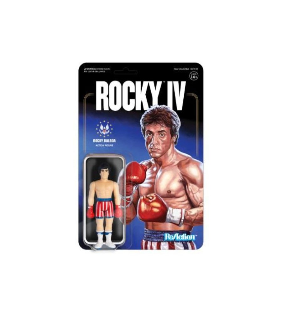 Rocky IV: ReAction Rocky Balboa Retro Action figure - Visiontoys