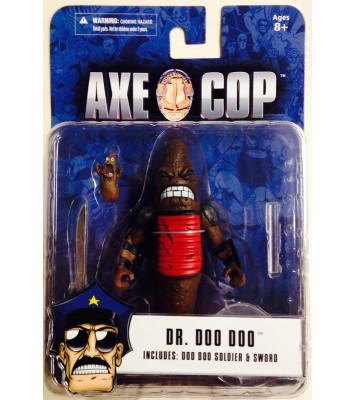 Axe Cop: 4 inch Dr. Doo Doo Action Figure - Visiontoys