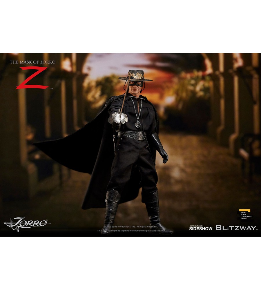Mask of Zorro: Zorro 1/6 sixth Scale Figure - Visiontoys