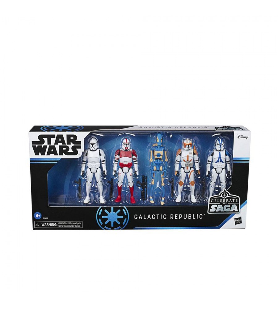 Star Wars Celebrate the Saga: Galactic Republic Action Figure 5-pack ...