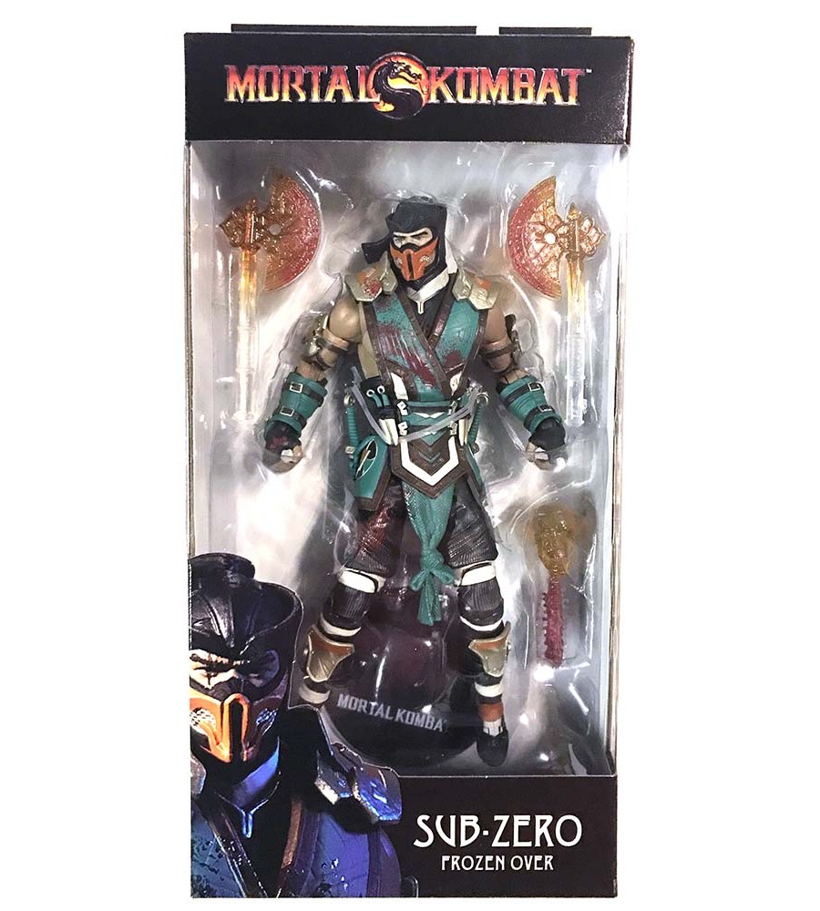 Mortal Kombat: Sub-Zero Frozen Over 7 inch Action Figure - Visiontoys