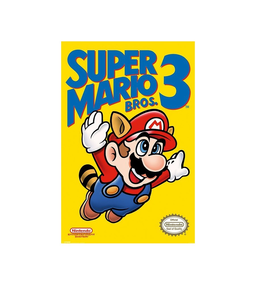 Nintendo: NES Super Mario Bros 3 Poster - Visiontoys