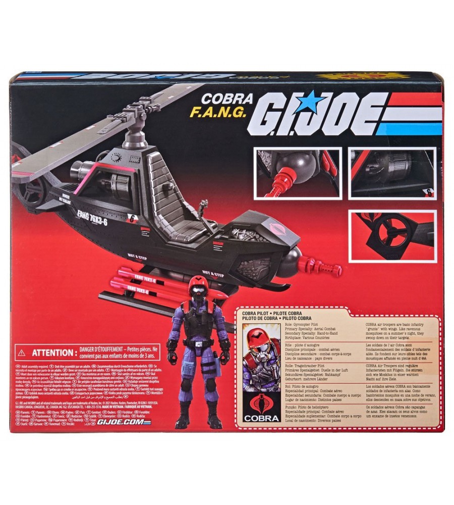 G.I. Joe: Retro Collection Cobra Fang with Enemy Pilot - Visiontoys