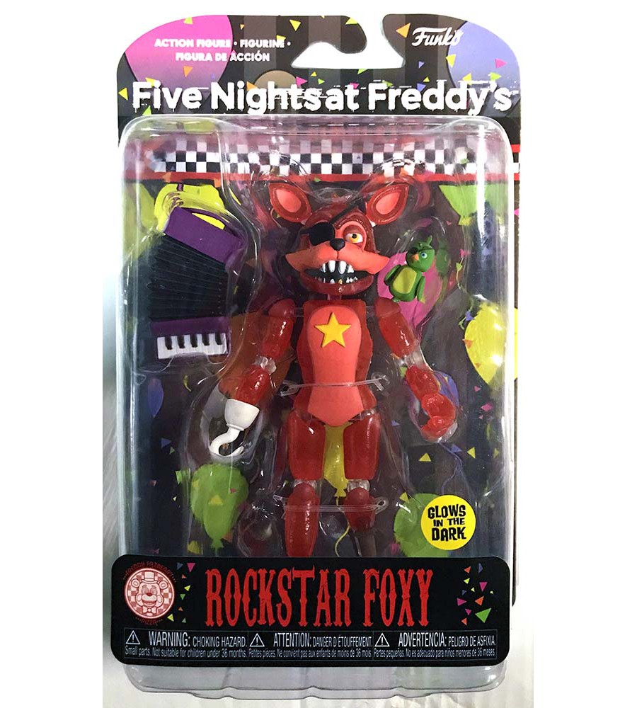 Five Nights at Freddy's Pizza Simulator: Rockstar Foxy Glow in the Dark ...