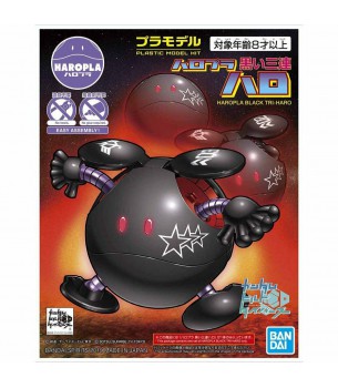 Gundam: Haropla Black Tri-Haro Model Kit - Visiontoys