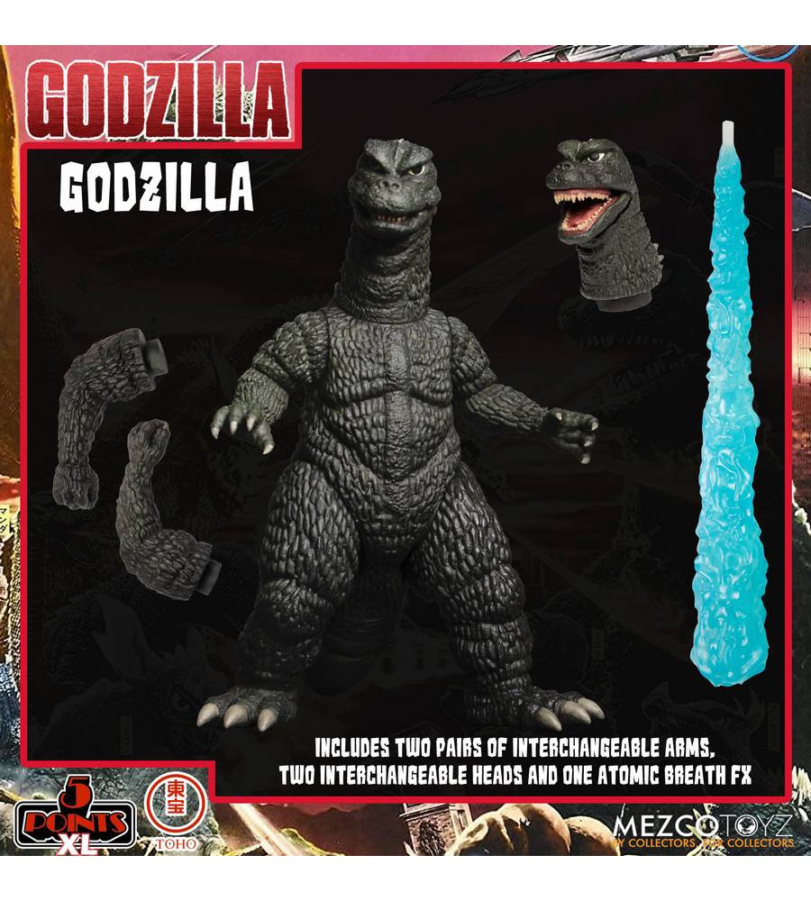 Godzilla Destroy All Monsters 1968: Godzilla, Rodan, Mothra, Anguirus 5 ...