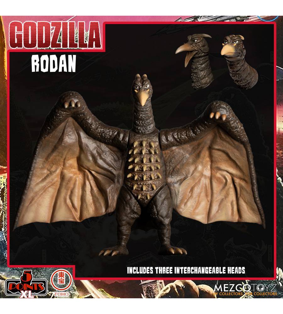 Godzilla Destroy All Monsters 1968: Godzilla, Rodan, Mothra, Anguirus 5 ...