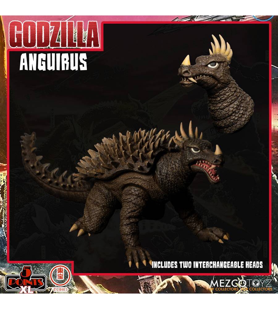 Godzilla Destroy All Monsters 1968: Godzilla, Rodan, Mothra, Anguirus 5 ...