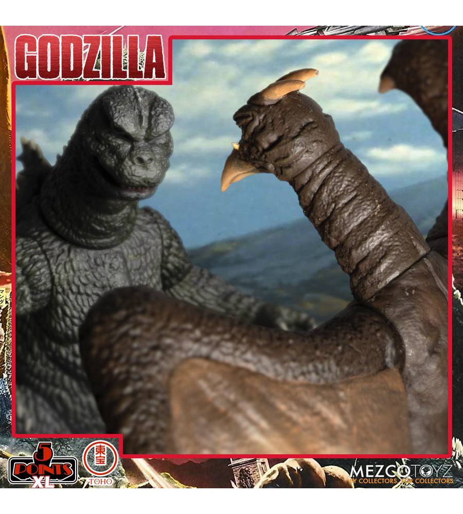 Godzilla Destroy All Monsters 1968: Godzilla, Rodan, Mothra, Anguirus 5 ...