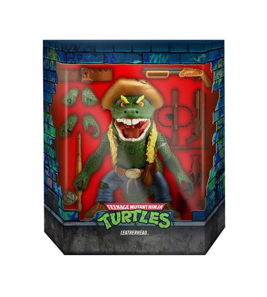 Teenage Mutant Ninja Turtles Ultimates: Leatherhead Deluxe Action ...