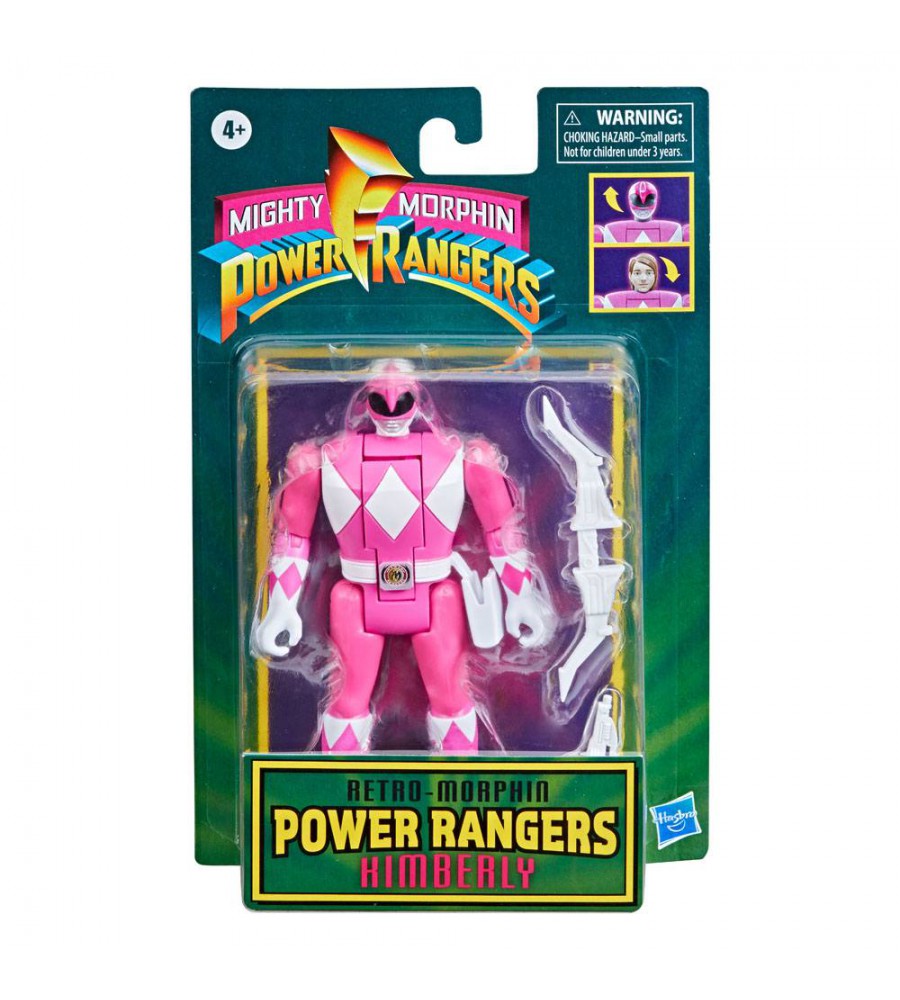 Power Rangers: 2021 Retro Style Auto Morphin Kimberly Pink Ranger ...