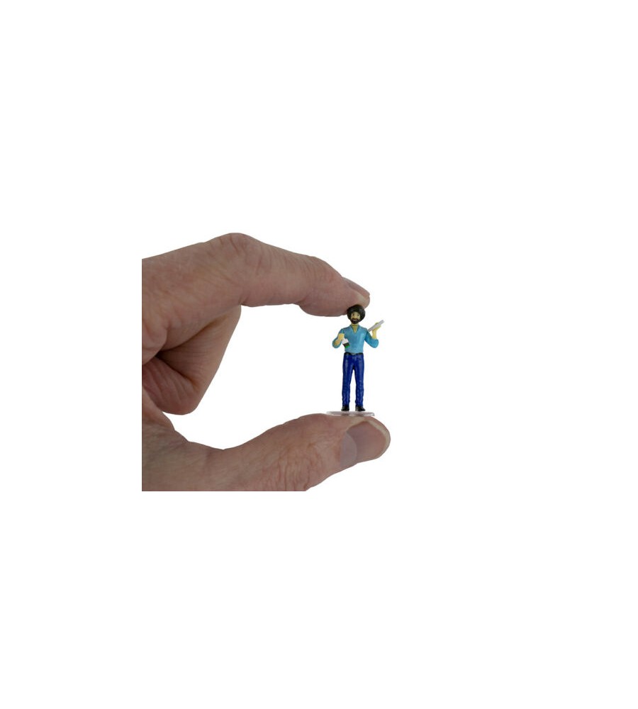Bob Ross: World's Smallest Action Figure - Visiontoys