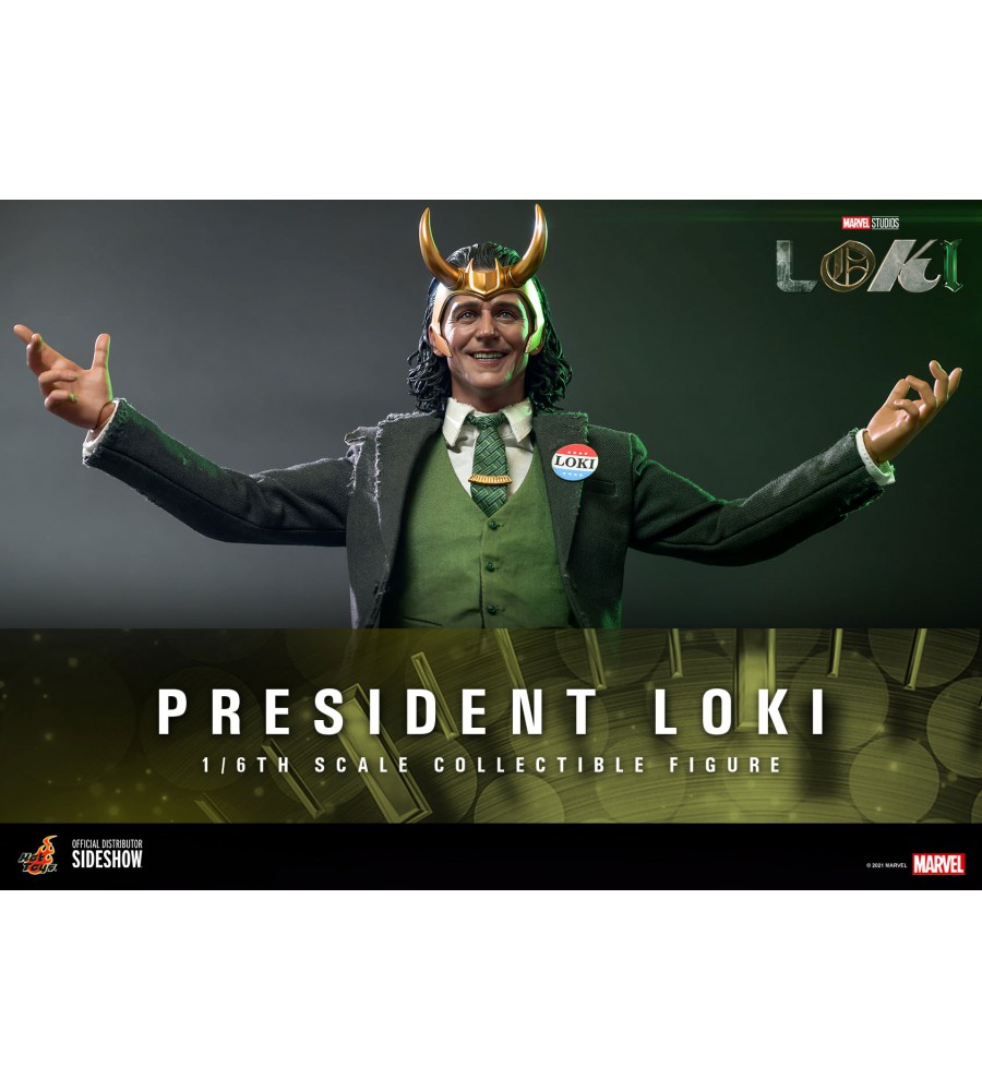 Loki TV-Series: President Loki with Gator 1/6 sixth scale Figure ...