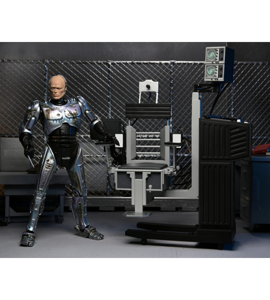 Robocop: Ultimate Ultimate Battle Damaged Robocop with Chair Action ...