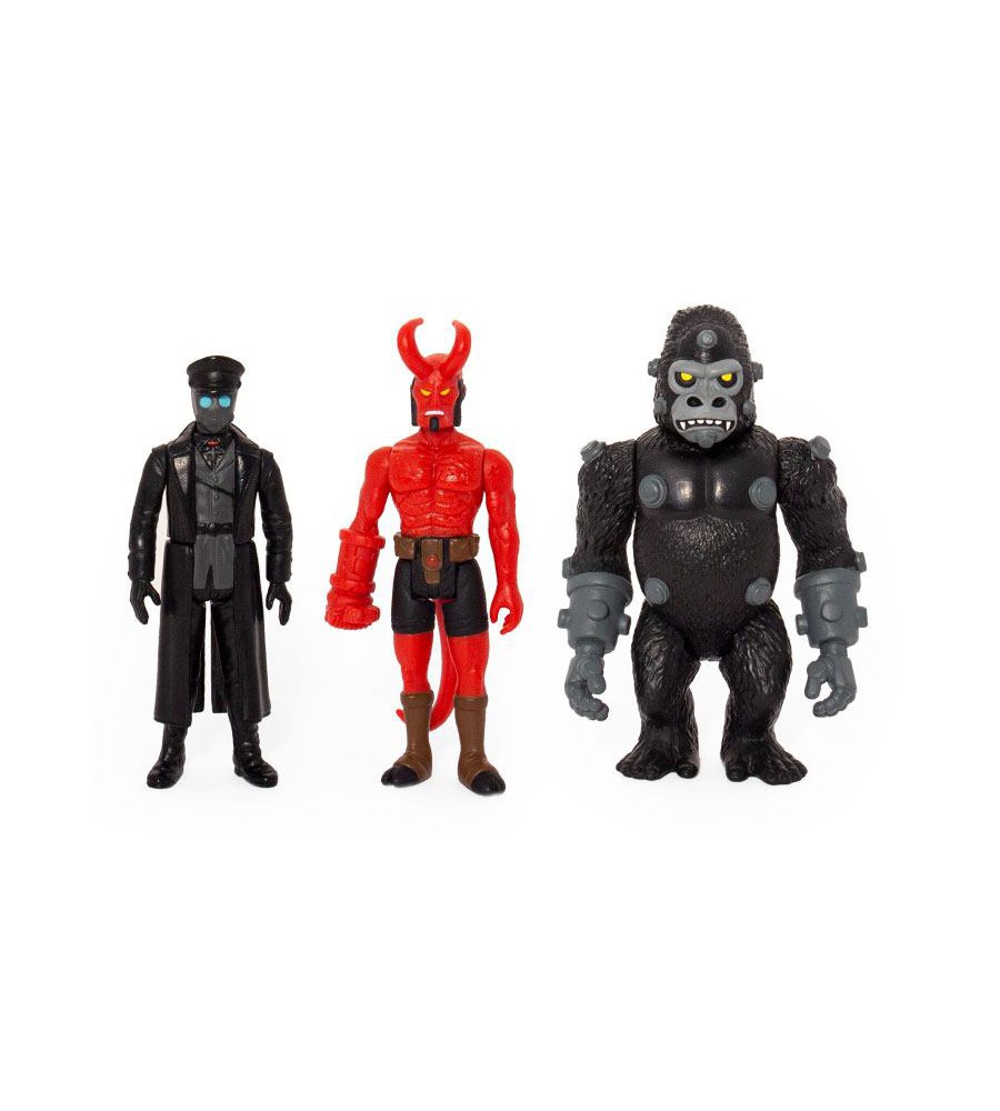 Hellboy: ReAction Hellboy, Karl Kroenen, Kriegaffe Retro Action Figure ...