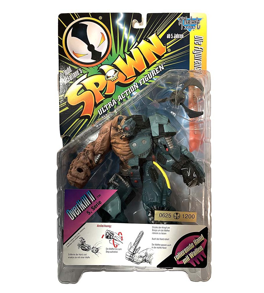 Spawn Series 5: Overtkill II Action Figure - Visiontoys