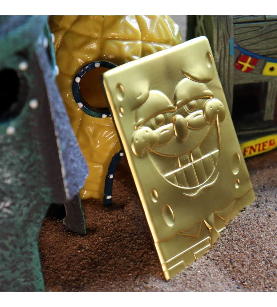 Spongebob Squarepants: Collectible Embossed Ingot (24K Gold plated ...