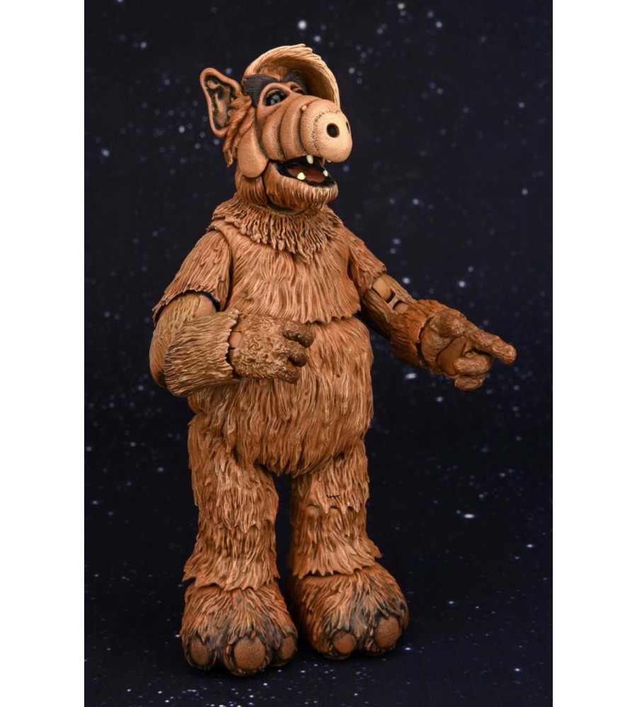 Alf: Ultimate Alf with Lucky 7 inch Action Figure - Visiontoys