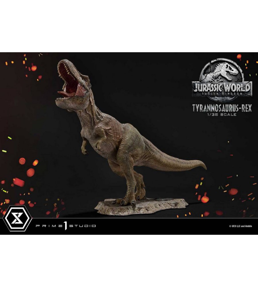 Jurassic World Fallen Kingdom: Tyrannosaurus Rex 1/38 Scale Statue ...