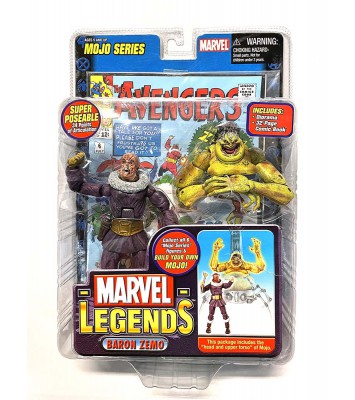 Marvel Legends series 14: Baron Zemo Unmasked Variant - Visiontoys