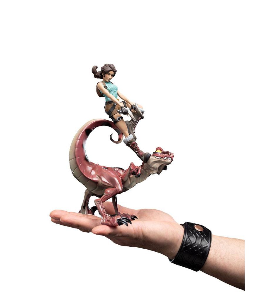 Tomb Raider: Vinyl Mini Epics Lara Croft & Raptor - Visiontoys