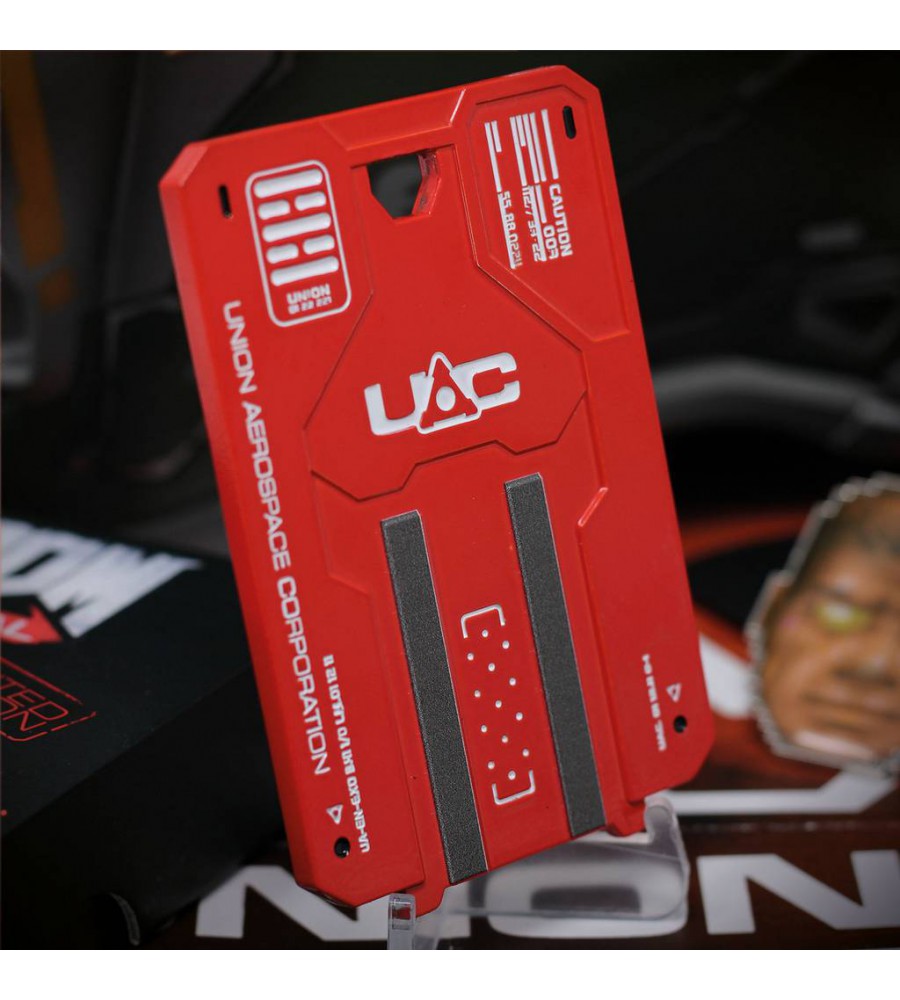 DOOM Eternal: Red Keycard Metal Replica - Visiontoys