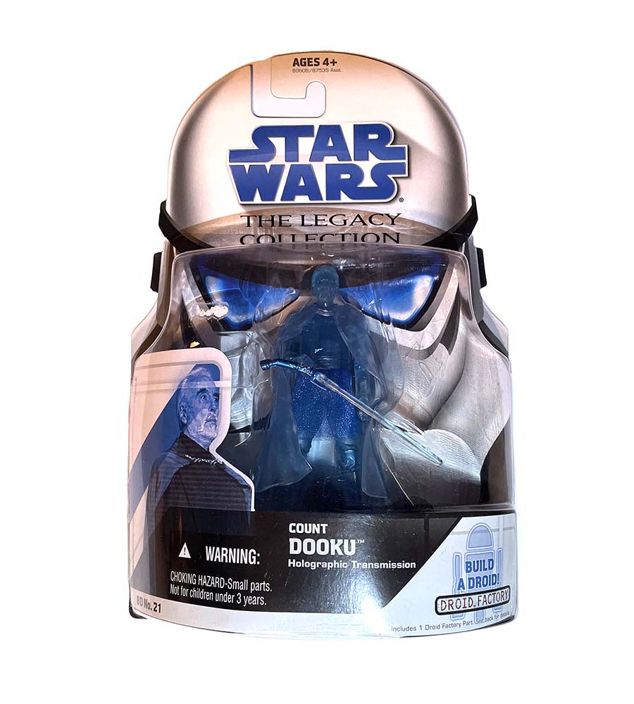 Star Wars 2009: The Legacy Collection Count Dooku Holographic ...