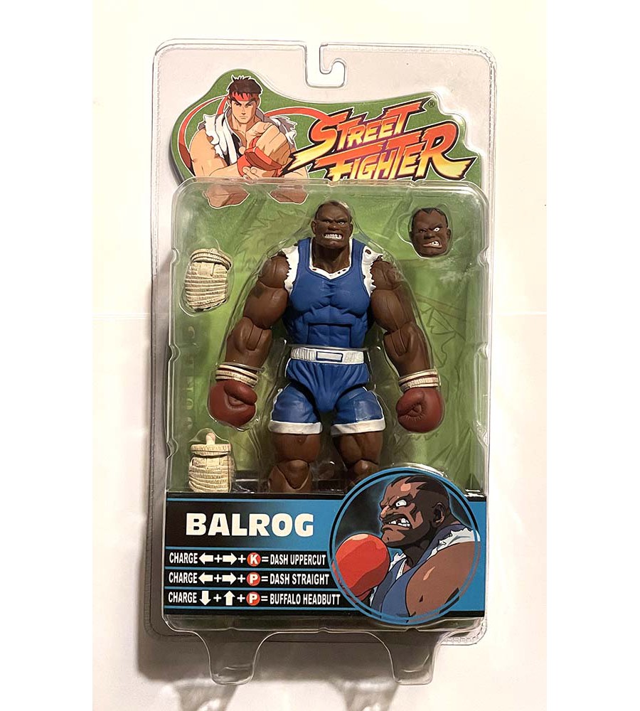 Street Fighter Round 3: Balrog Action Figure - Visiontoys