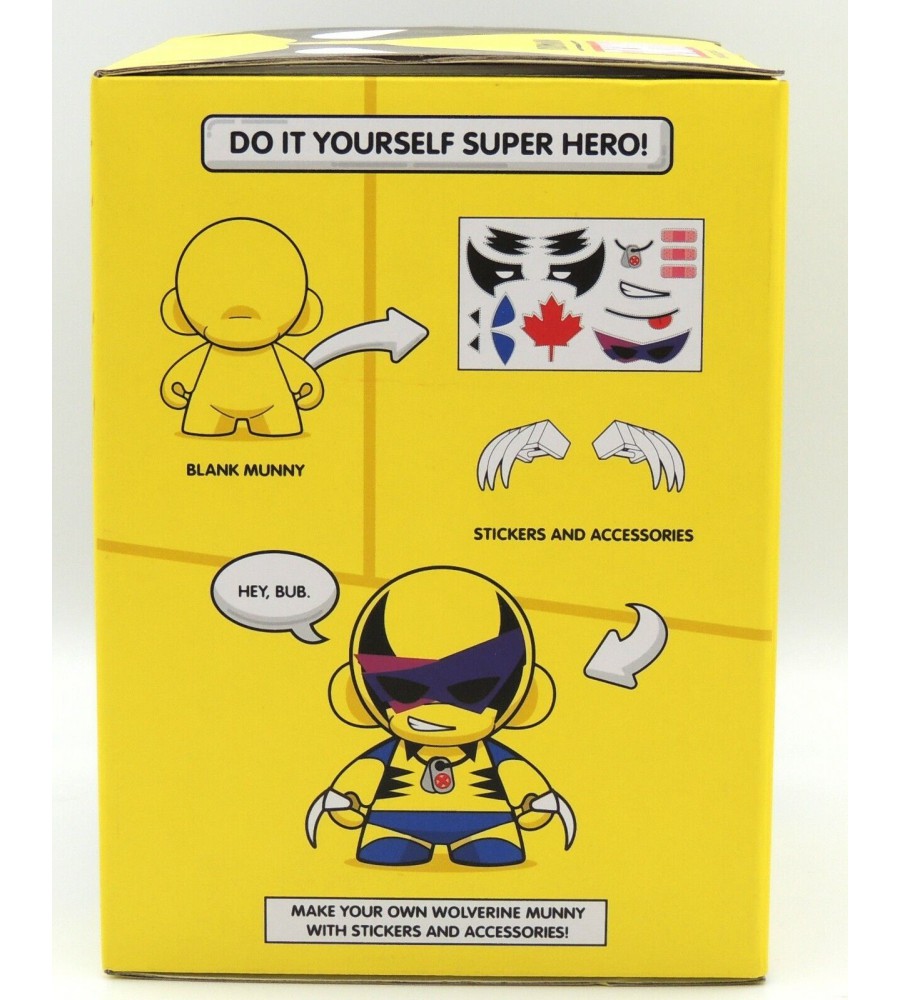 Marvel Munnyworld: Wolverine DIY Munny Vinyl Figure - Visiontoys