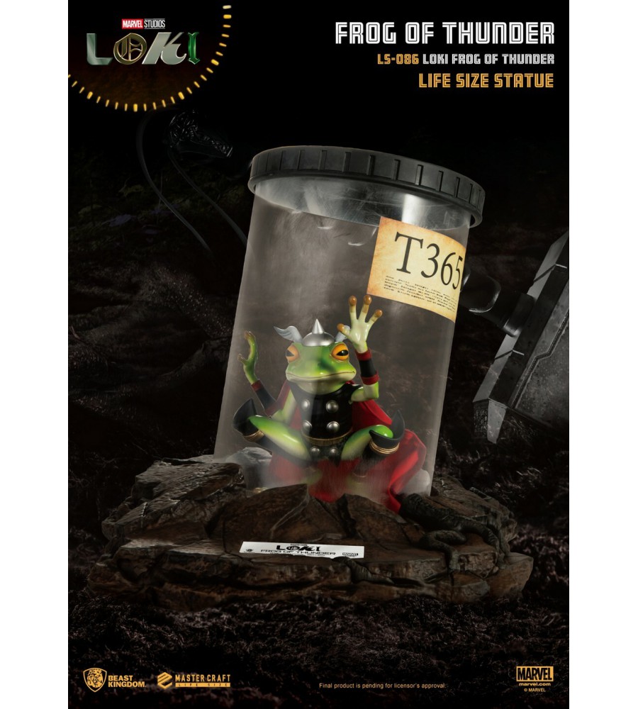 Marvel Studios Loki: Frog of Thunder Life Size Statue - Visiontoys