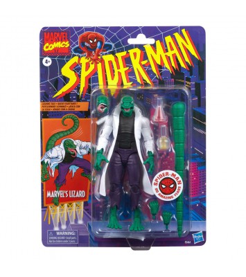 Spider-Man Legends Vintage Classics: The Lizard Action Figure - Visiontoys