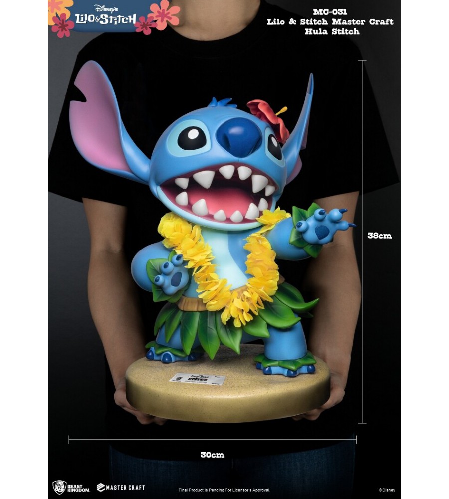 Disney Lilo & Stitch: Hula Stitch Master Craft Statue - Visiontoys