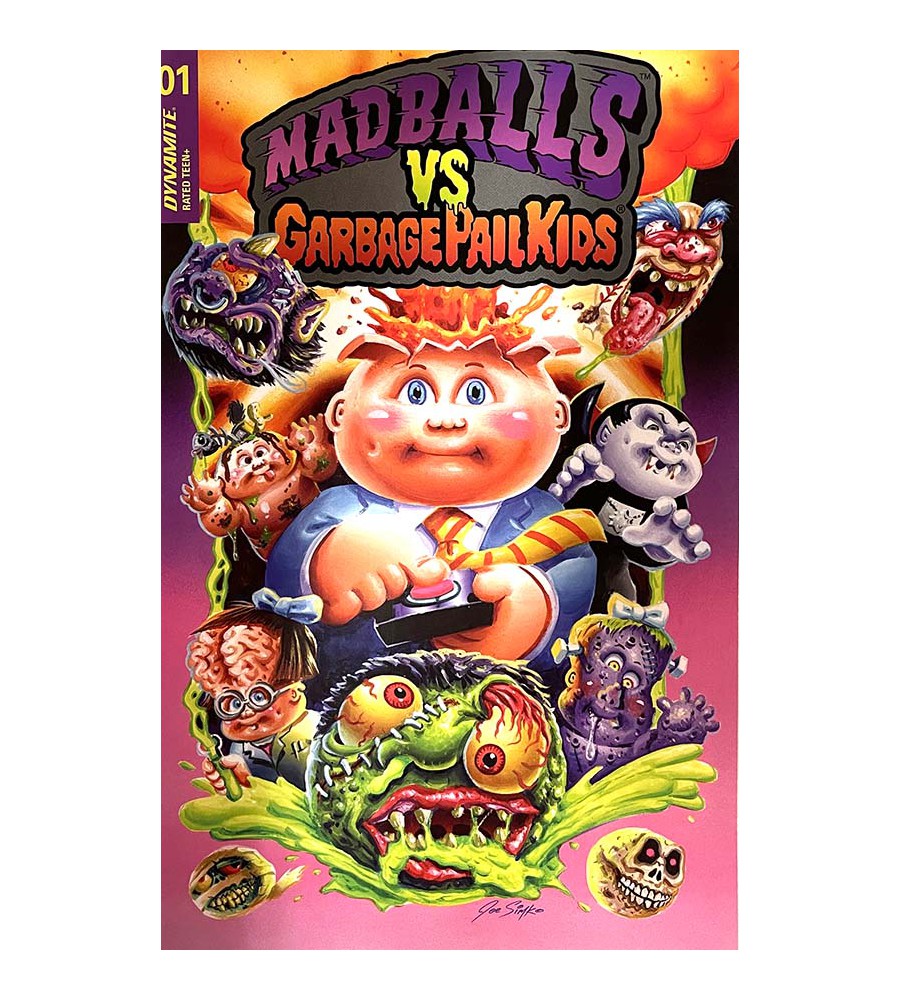 Madballs vs Garbage Pail Kids: Issue 1 Comic Book - Visiontoys