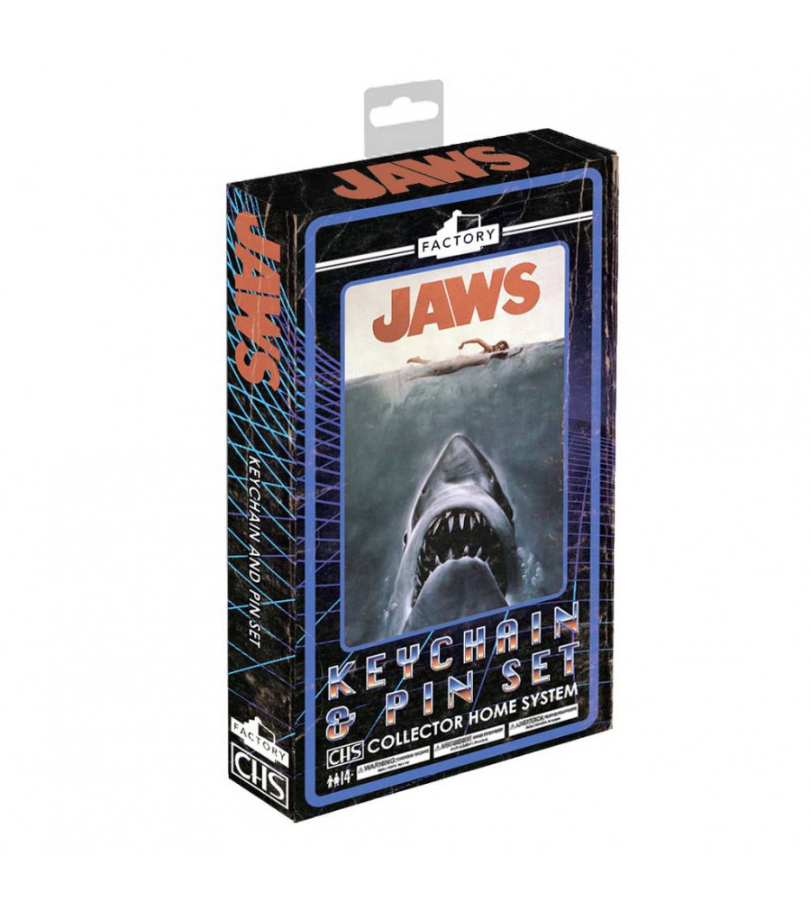 Jaws: CHS Keychain And Pin Set - Visiontoys
