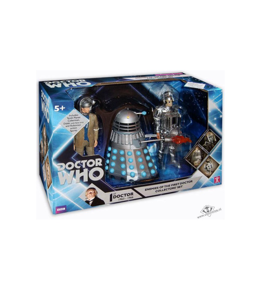 Doctor Who: Enemies of the 1st Doctor Action Figure Set - Visiontoys