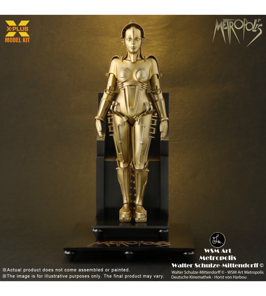 Metropolis 1927: Maria Maschinenmensch 1/8 scale Model Kit - Visiontoys