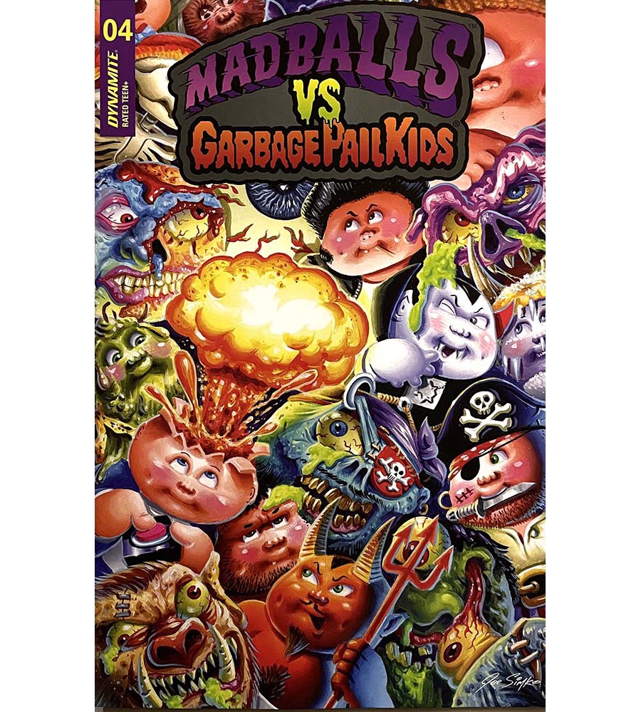 Madballs vs Garbage Pail Kids: Issue 4 Comic Book - Visiontoys
