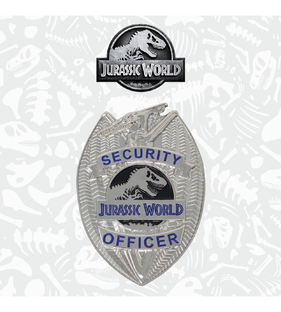 Jurassic World: Security Badge Replica Limited Edition - Visiontoys