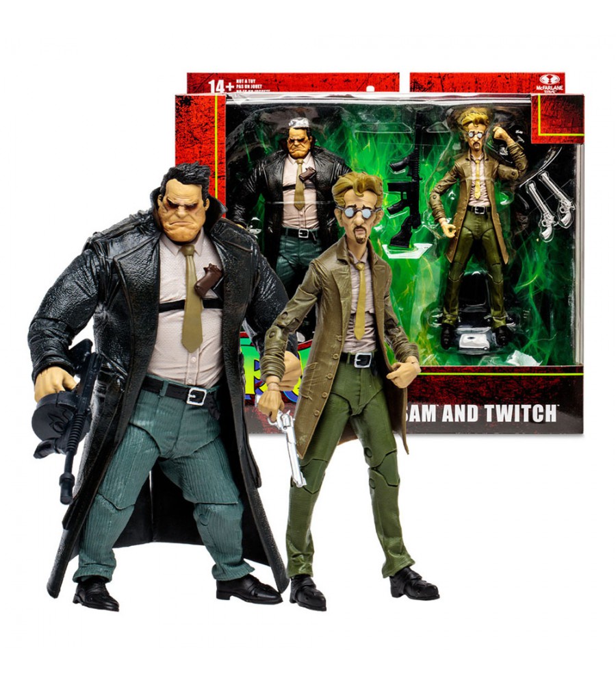 Spawn 2023: Sam & Twitch 7 inch Action Figure 2-pack - Visiontoys