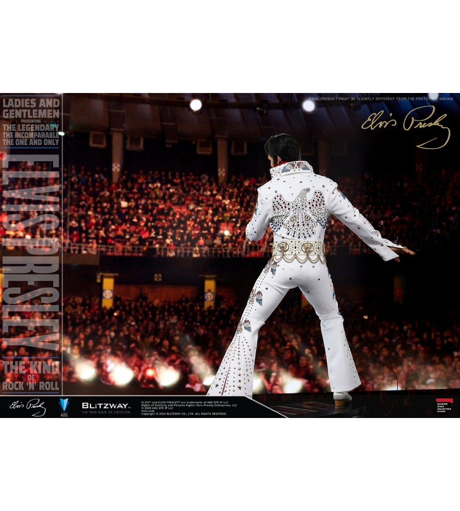 Elvis Presley: Elvis Aloha American Eagle 1/4 scale Statue - Visiontoys